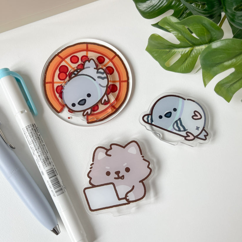 Lazy Pigeon Standee – Pigeon Crafts