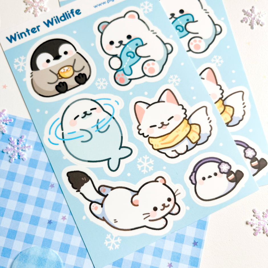 Pigeon Crafts Studios Cute Sticker Shop