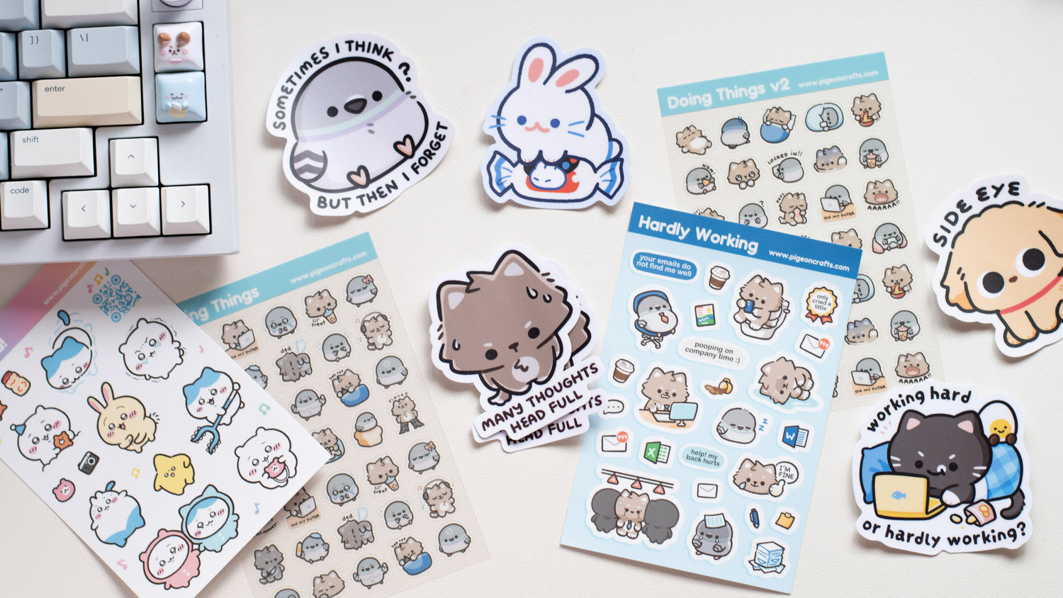 Pigeon Crafts Cute Homeware, Sticker and Gift Shop