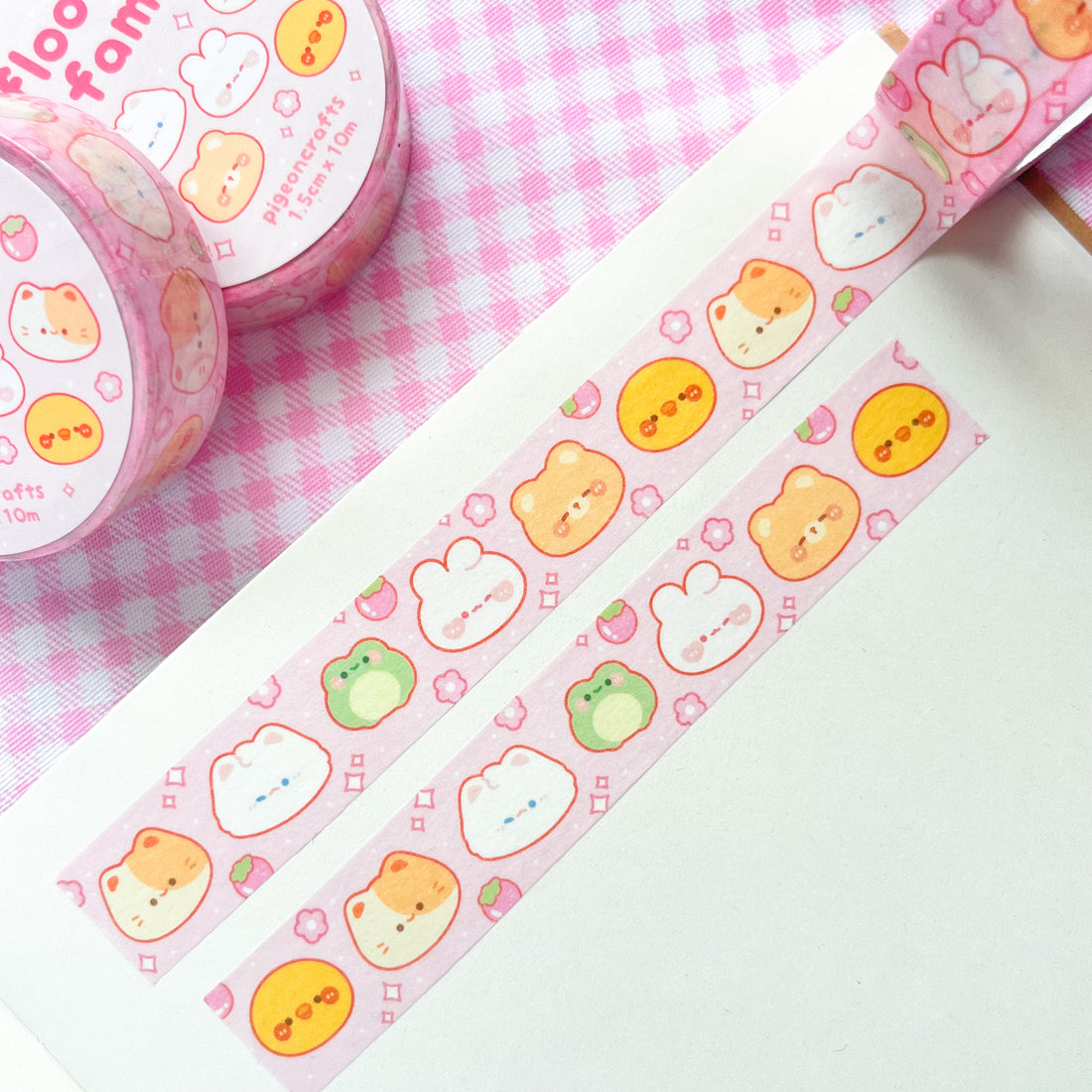 Floofy Fam Washi Tape – Pigeon Crafts
